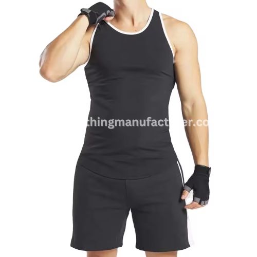 Wholesale Black Gym Stringer For Men Manufacturer & Supplier
